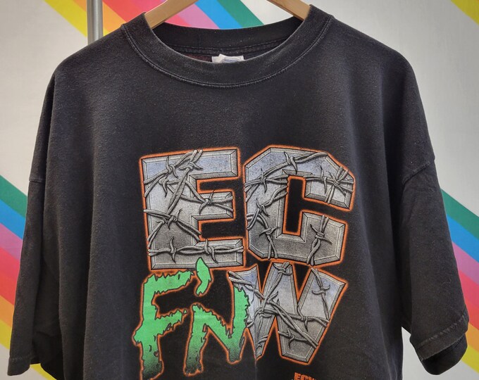 Y2k ECW WRESTLING Tshirt / 90s Join the Revolution Baggy Tee Extreme ...