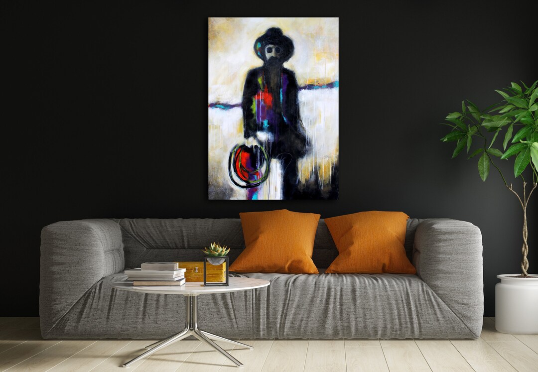 Fandango, Acrylic Painting, Unframed Canvas Print - Etsy