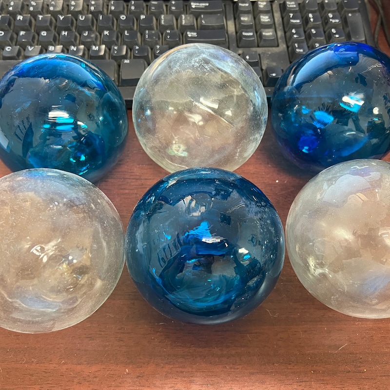 Decorative Glass Balls - Etsy