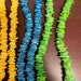 6 Pcs Colorful Handmade Puka Chip Coco Shell Necklace 18" - Etsy