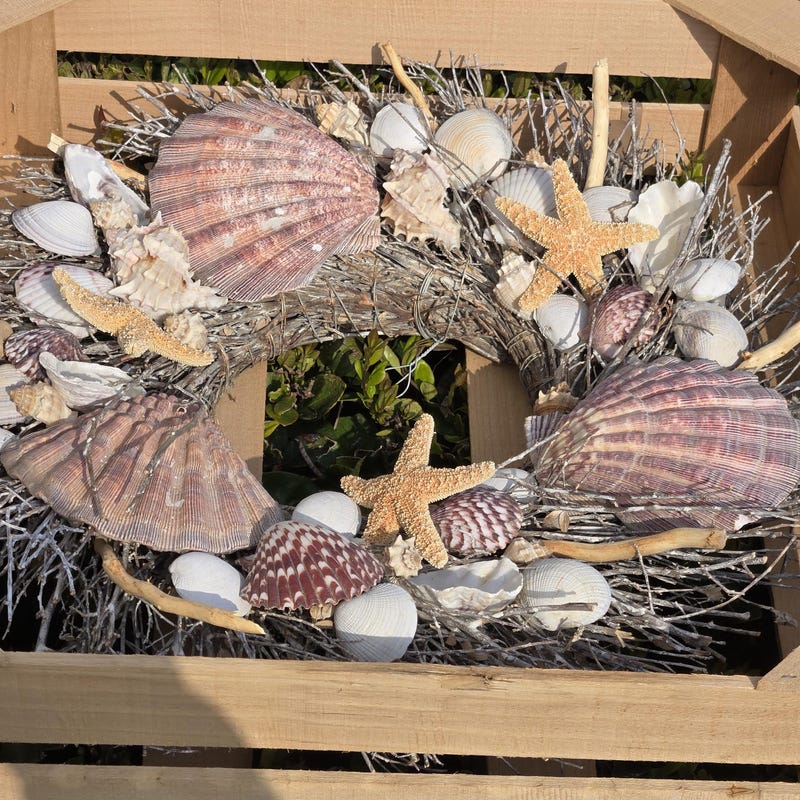 Sea Shell Wreath 20 - Etsy