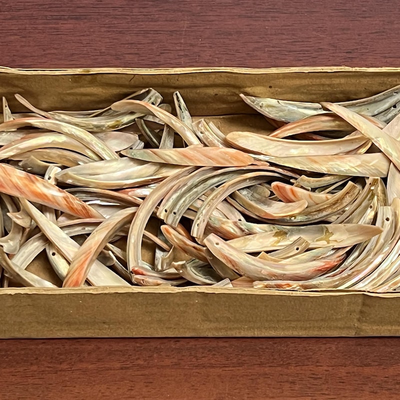 Abalone Beads Red - Etsy