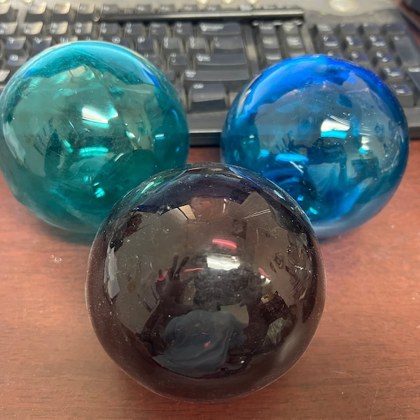 Decorative Glass Balls - Etsy