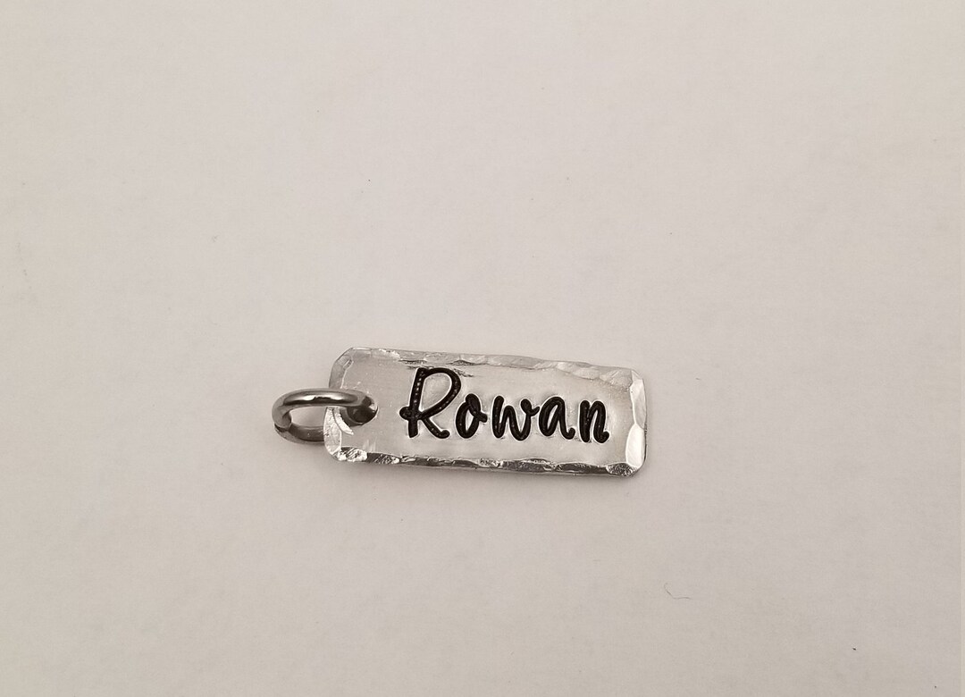 Add on Tag - Rectangle Aluminum, Brass, Copper Add on Tag - Custom Hand ...