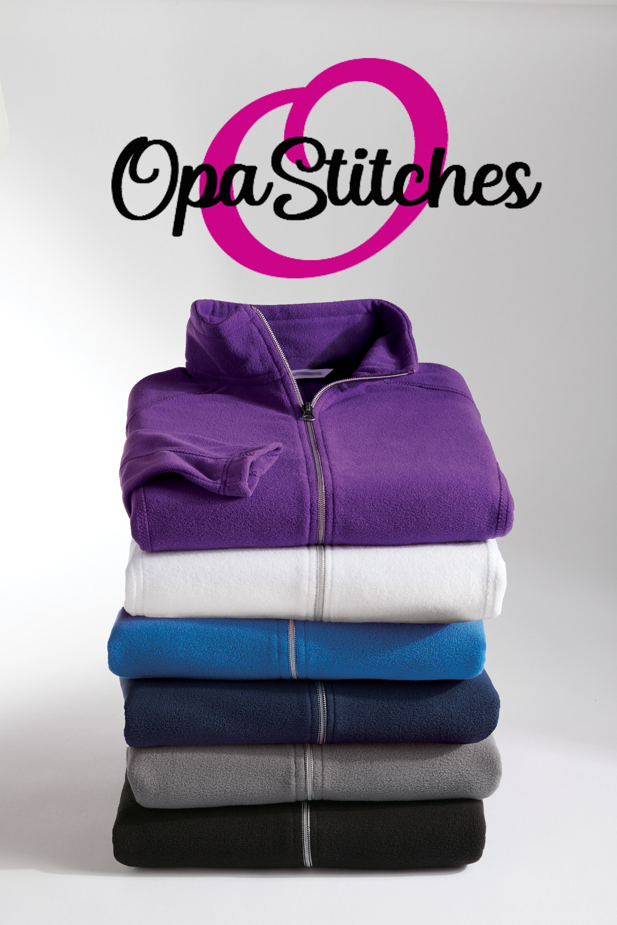 Personalized Teacher Fleece Jacket – Embroidered Quarter-zip Workwear ...