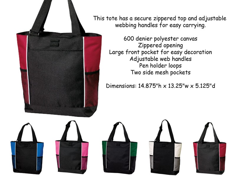 Embroidered Hair Stylist Tote Bag – Personalized Salon Work Bag - Etsy