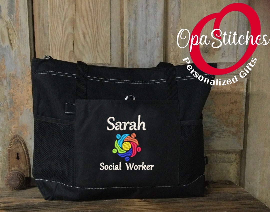 Monogrammed Social Worker Social Services, Lcsw, MSW, BSW Social ...