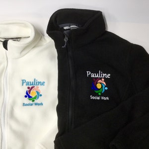 Monogrammed Social Worker Quarter Zip Pullover, Sweater for Social ...