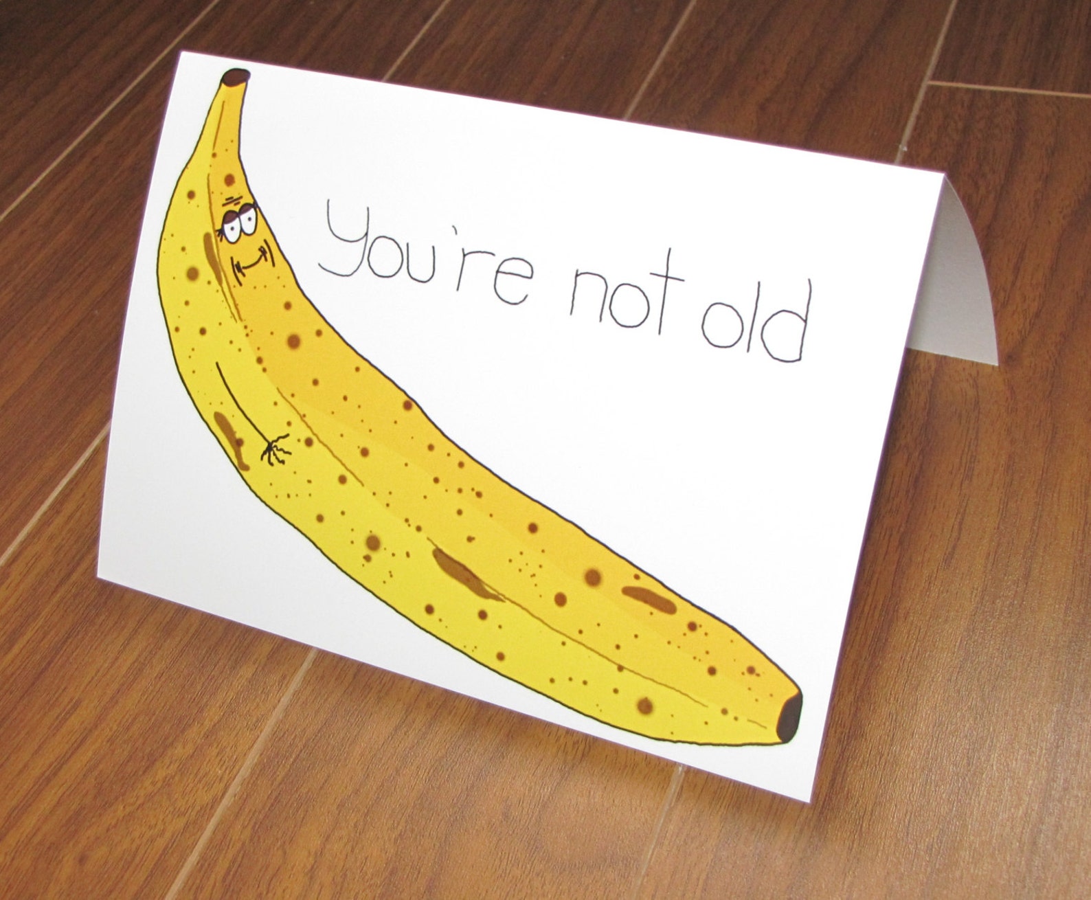 Humorous Funny Birthday Card, Cheeky Comical Sweet Banana You're Not ...