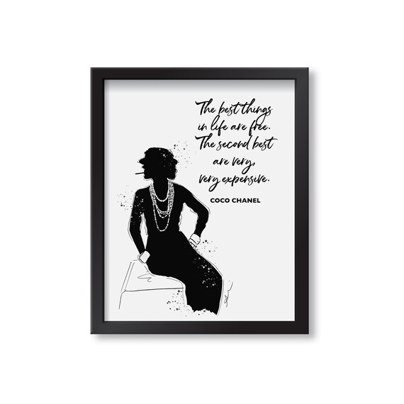 Very Expensive Fashion Illustration Art Wall Art Print | Etsy