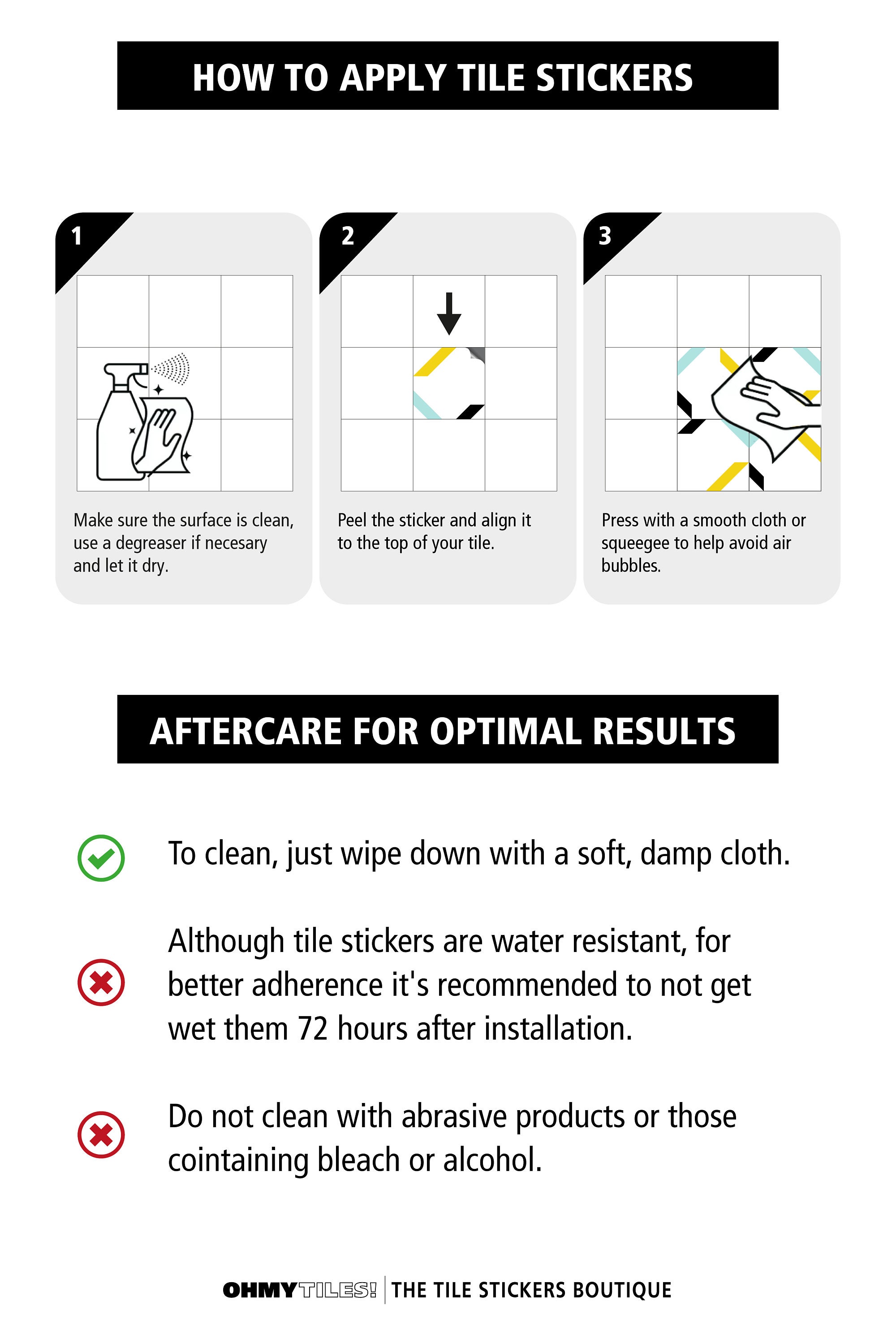 Floor Tile Stickers Backsplash Peel and Stick Tile Geometric - Etsy