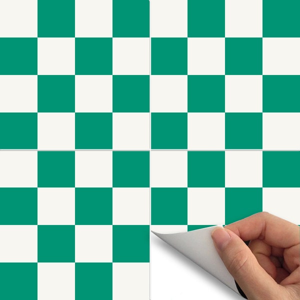 Emerald Green Floor Decal - Etsy