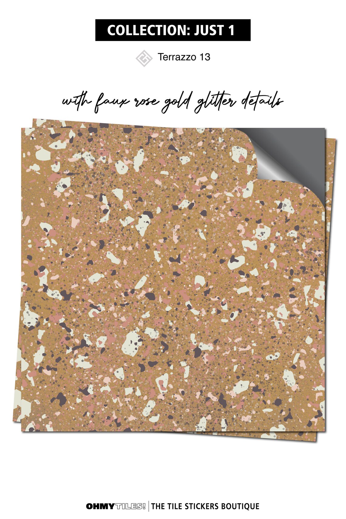 Floor Tile Stickers Peel and Stick Tile Brown and Beige - Etsy