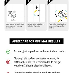 Floor Tile Stickers Vintage Peel and Stick Tile for Wall and - Etsy