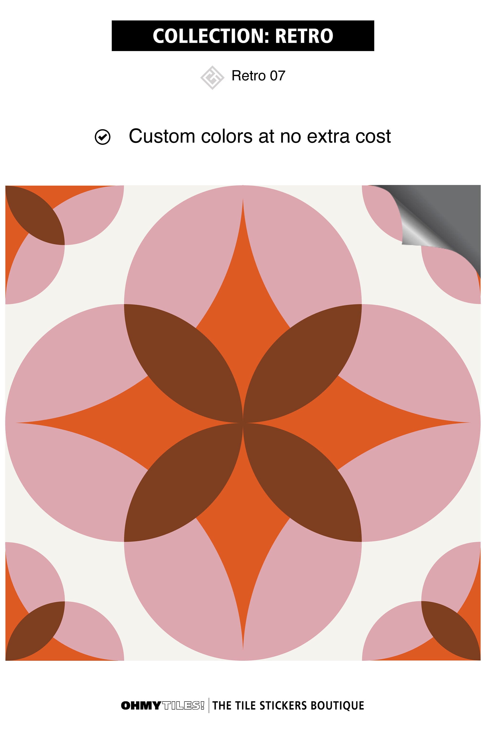 Peel and Stick Tile Vintage Backsplash Decals Retro Tile - Etsy