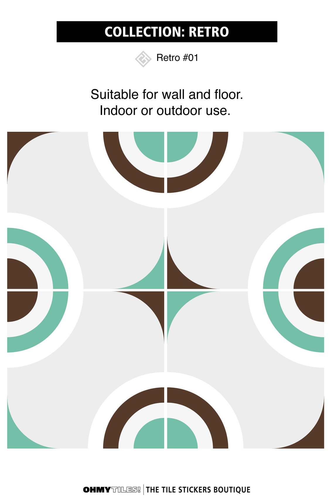 Floor and Wall Tile Stickers Peel and Stick Tile Decals - Etsy