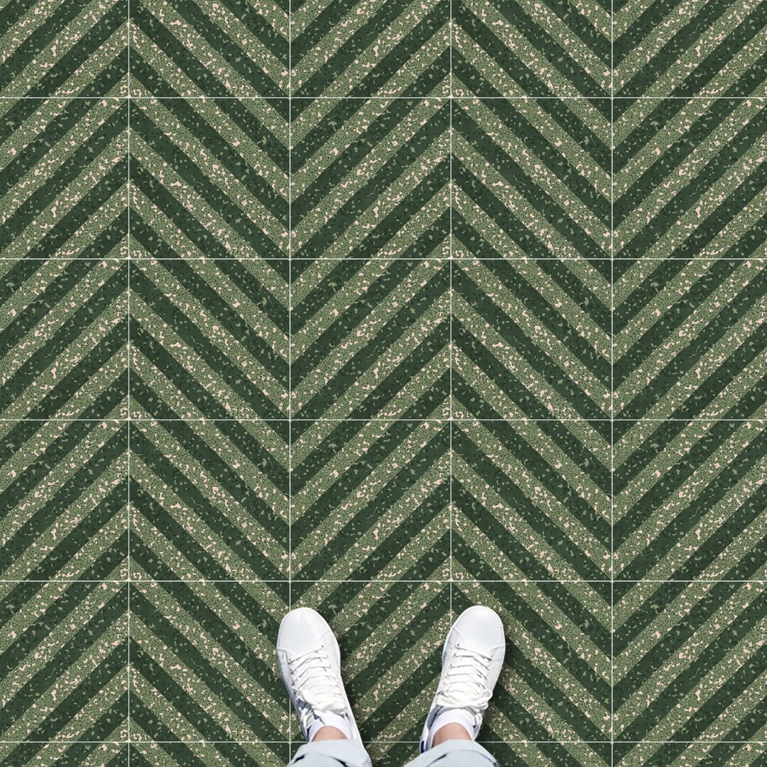 Floor Tile Stickers Peel and Stick Tile Geometric Diagonal - Etsy