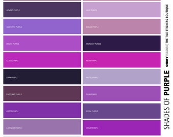 Purple Floor Tile - Etsy