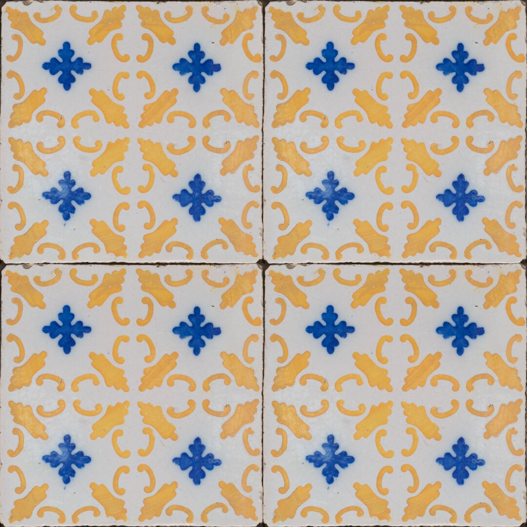 Floor Tile Stickers, Peel and Stick Tile Wall and Floor, Yellow ...