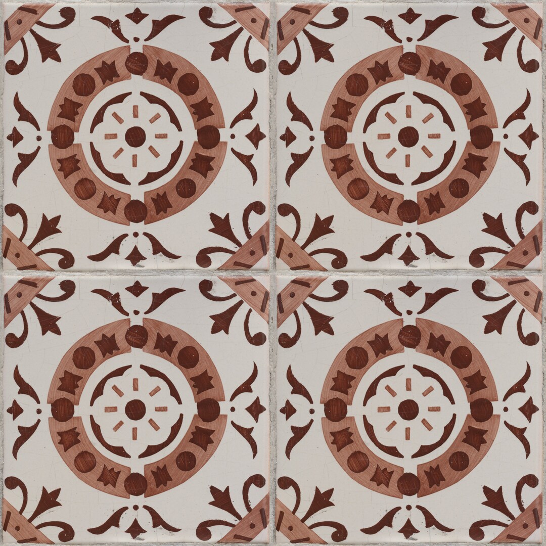 Floor Tile Stickers, Peel and Stick Tile for Wall and Floor, Brown ...