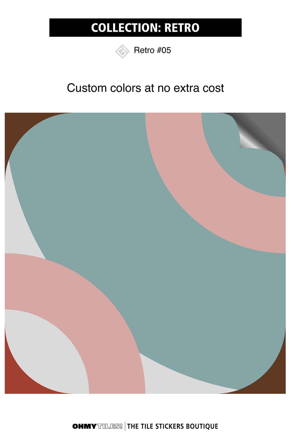 Floor and Wall Tile Stickers Tile Decals Retro Vintage - Etsy