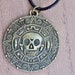 Medallion Necklace: Pirates of the Caribbean Brass-plated Coin ...