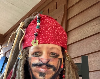 Pirate Head Scarf | Etsy