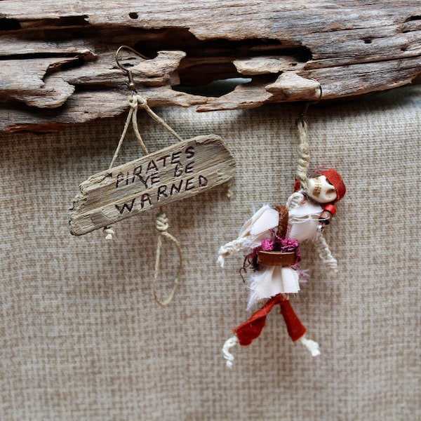 Pirates Ye Be Warned Sign - Etsy