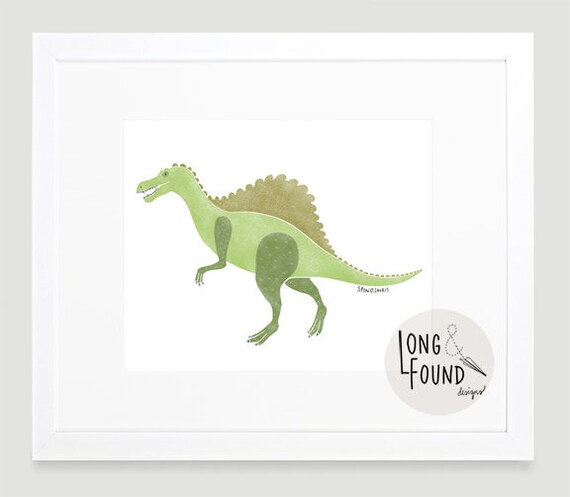 Spinosaurus Dinosaur Printable DIGITAL Download Dinosaur | Etsy