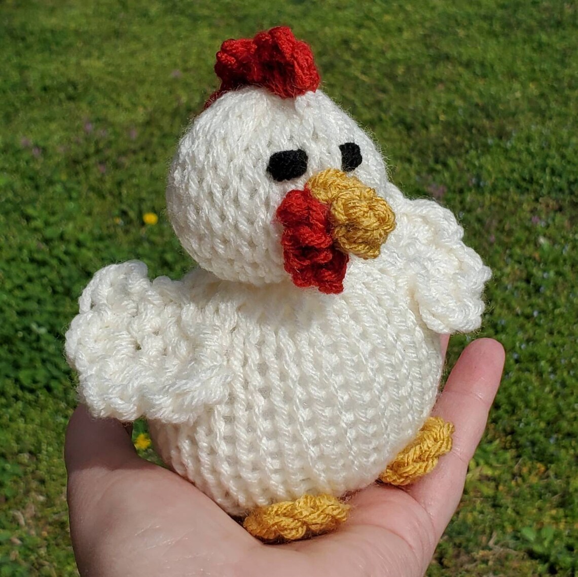 Large White Chicken Stuffed Animal Free Personalization | Etsy