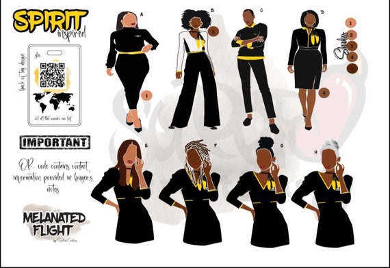 Spirit Inspired Luggage Tag female - Etsy