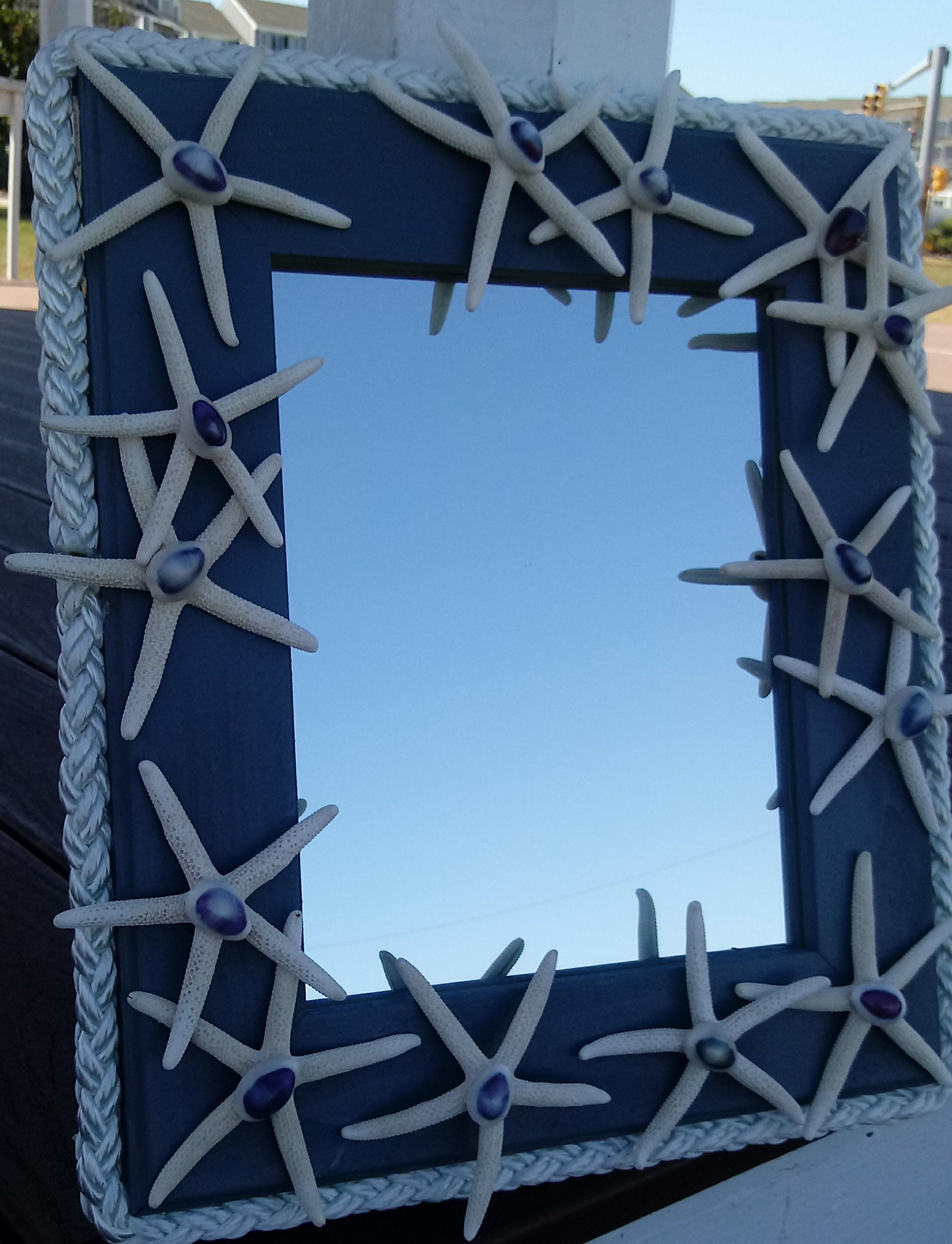 Nautical Mirror Beach Decor - Etsy