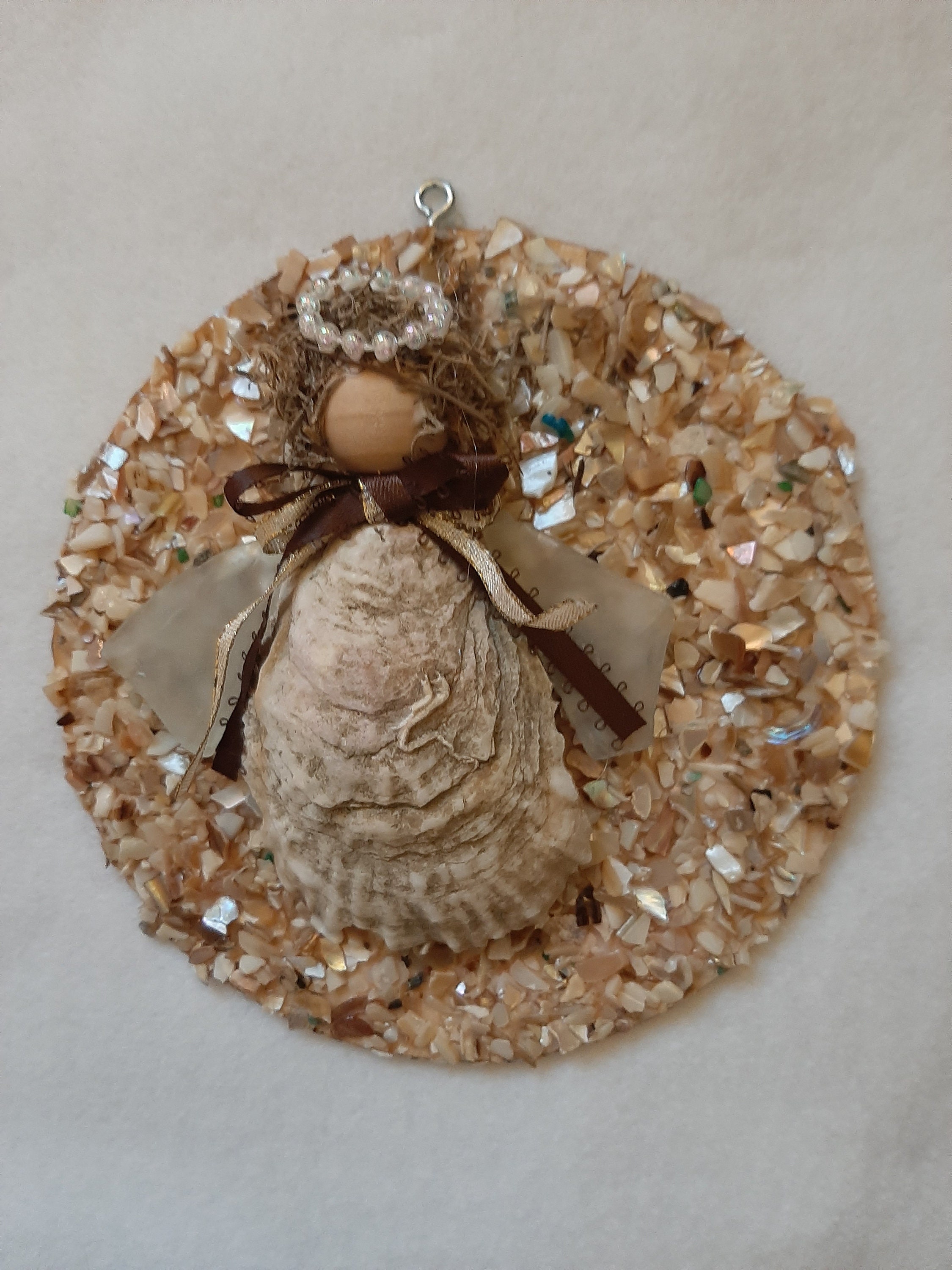 Friendship Angel Oyster Shell Friendship Angel Wall Hanging - Etsy