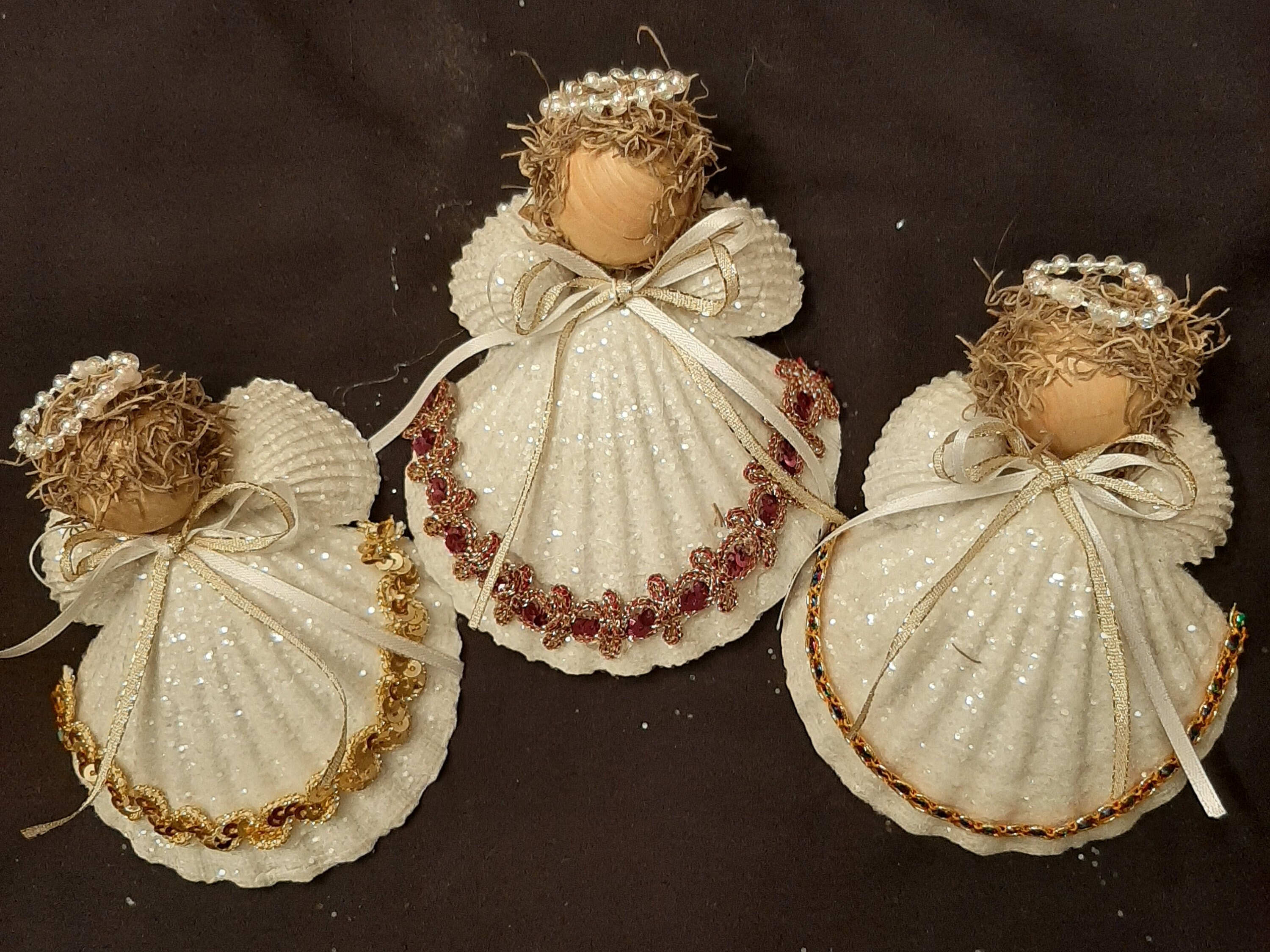 Scallop Shell Angels - Etsy