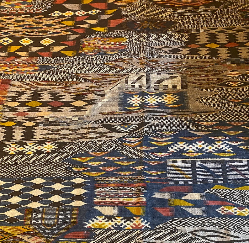 Moroccan Taznakht Berber Picasso Zanafi Rug Carpet Moroccan - Etsy