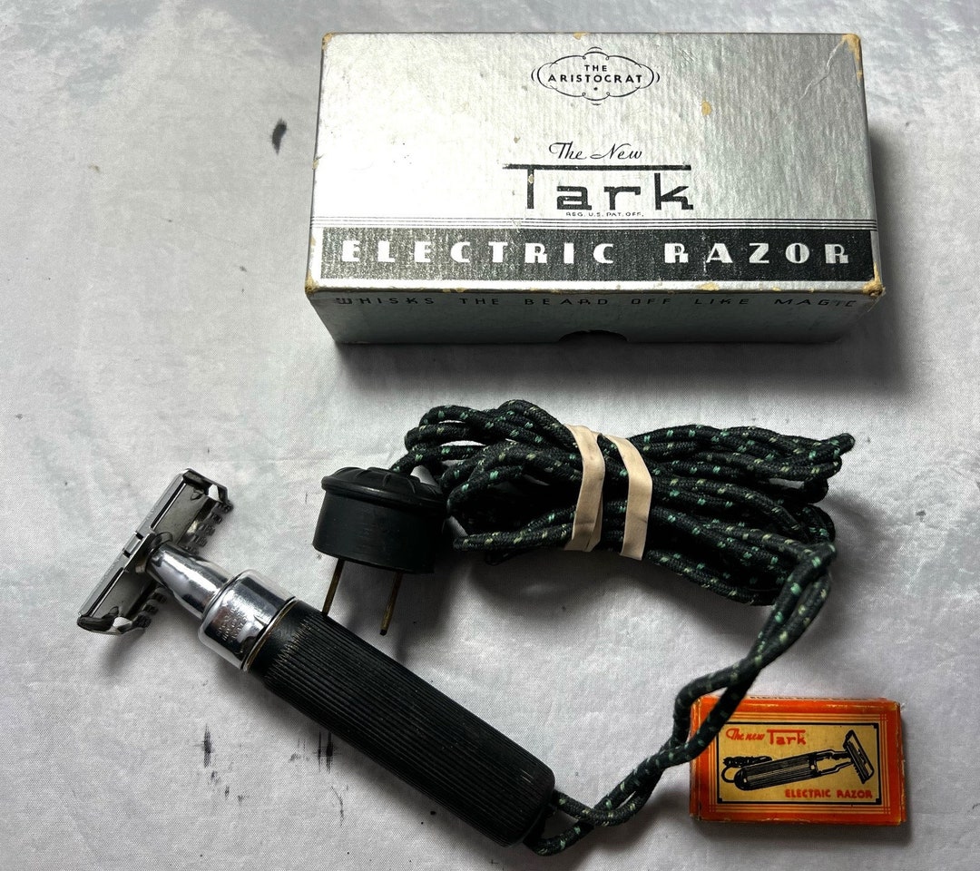 1930's TARK Aristocrat Electric Razor With Original Box - Etsy