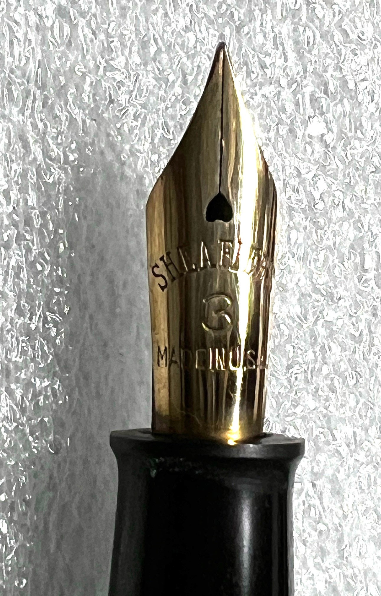 1930's Sheaffer Marine Green Short Slender Girth Model Balance Fountain ...