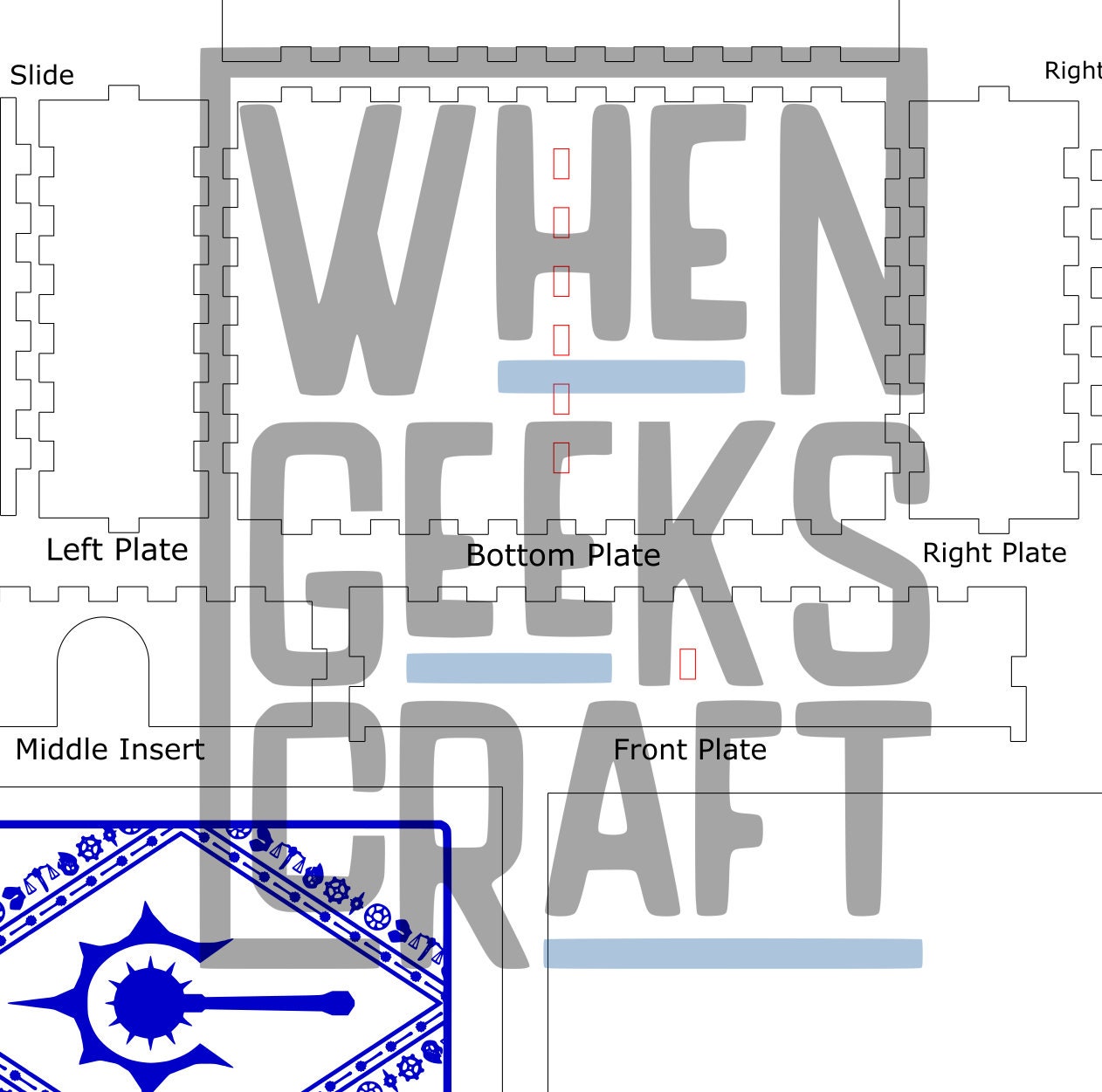 Laser Cutting Files - RPG Spell Card Box - SVG Only - Etsy