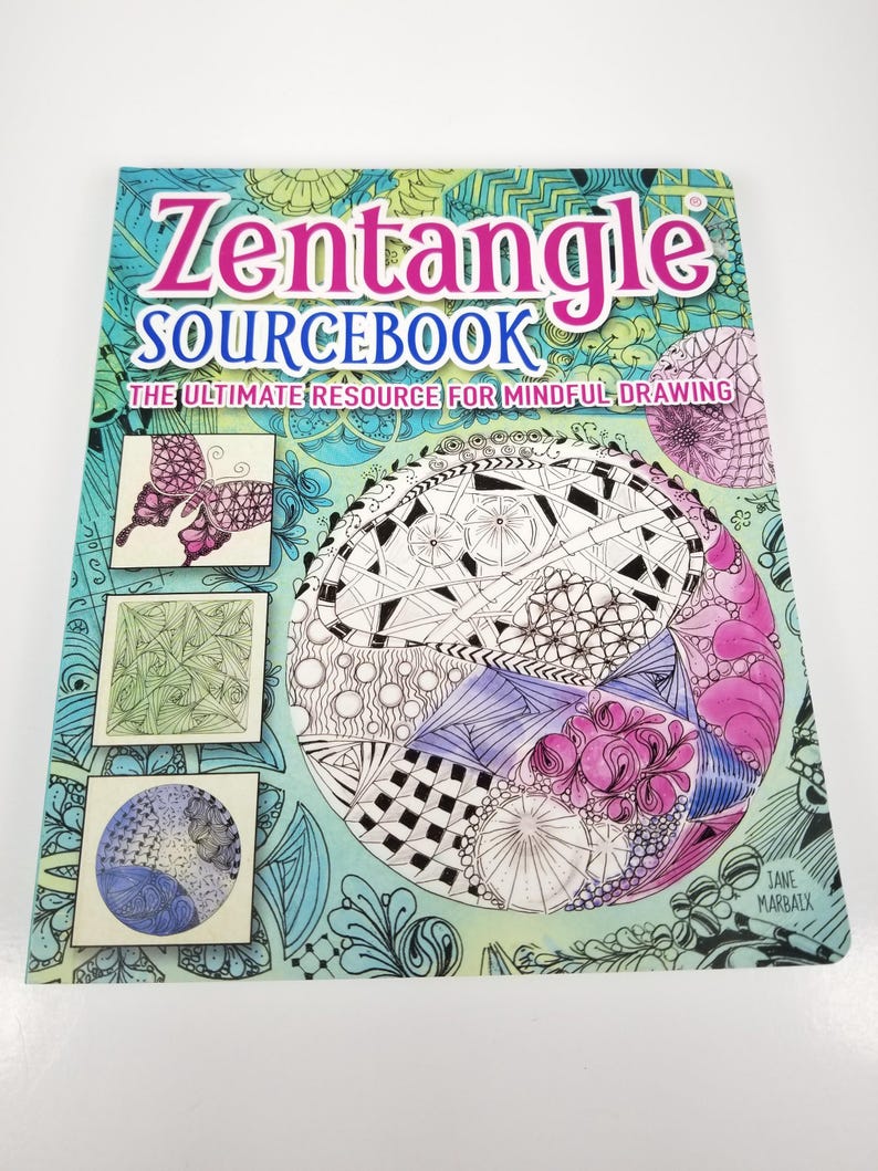 Zentangle Sourcebook Mindful Drawing - Etsy