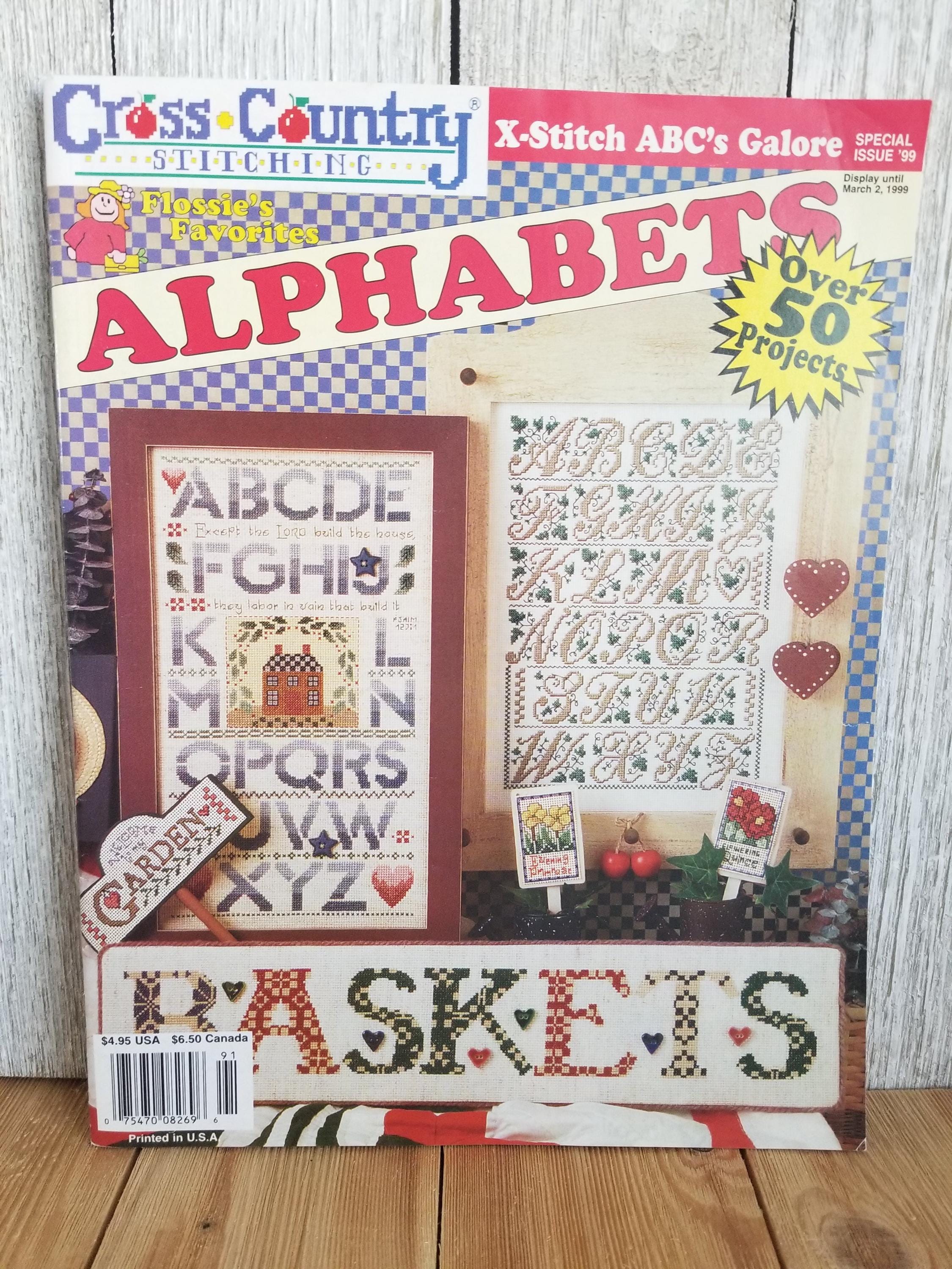 Cross Country Stitching Magazine Cross Stitch Pattern Choose Your Book ...