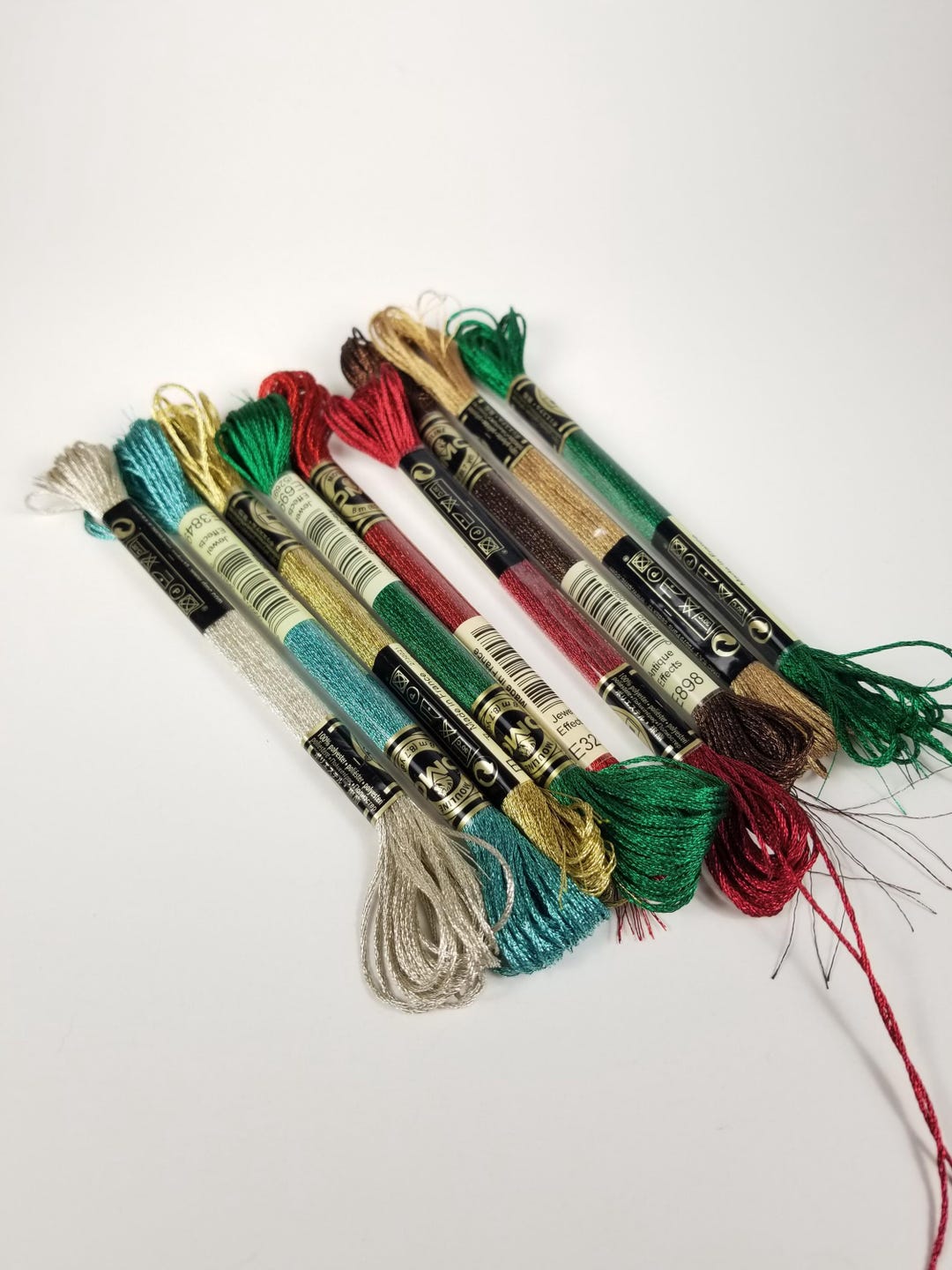 DMC Light Effect Sparkle Glitter Jewel Precious Antique Metal ...