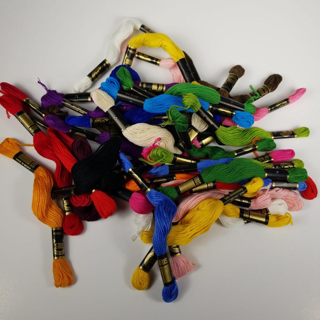 IRIS Embroidery Floss Bundle 37 Skeins - Etsy
