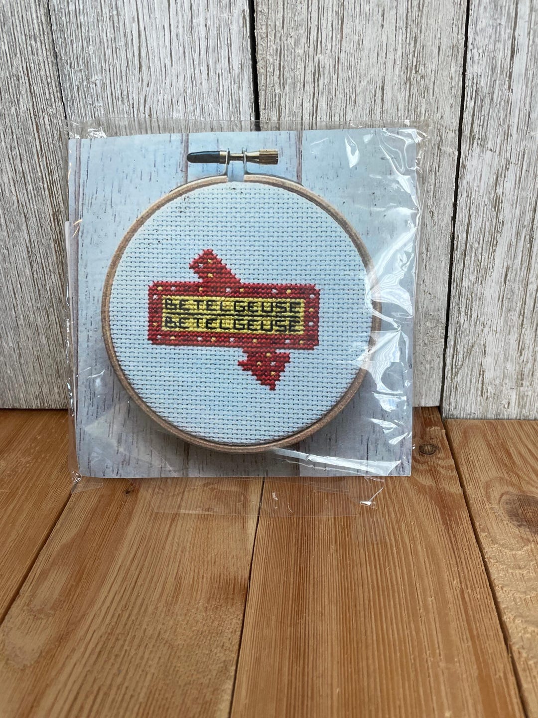 Spot Your Colors Betelgeuse (beetlejuice) Beginner Cross Stitch Kit - Etsy