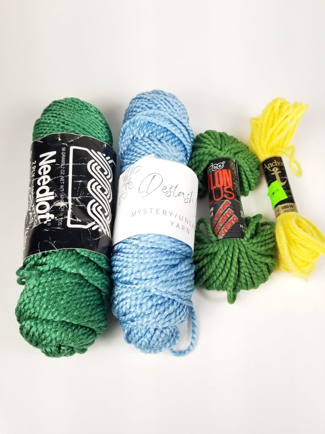 Plastic Canvas Yarn 6 Skein Bundle - Etsy