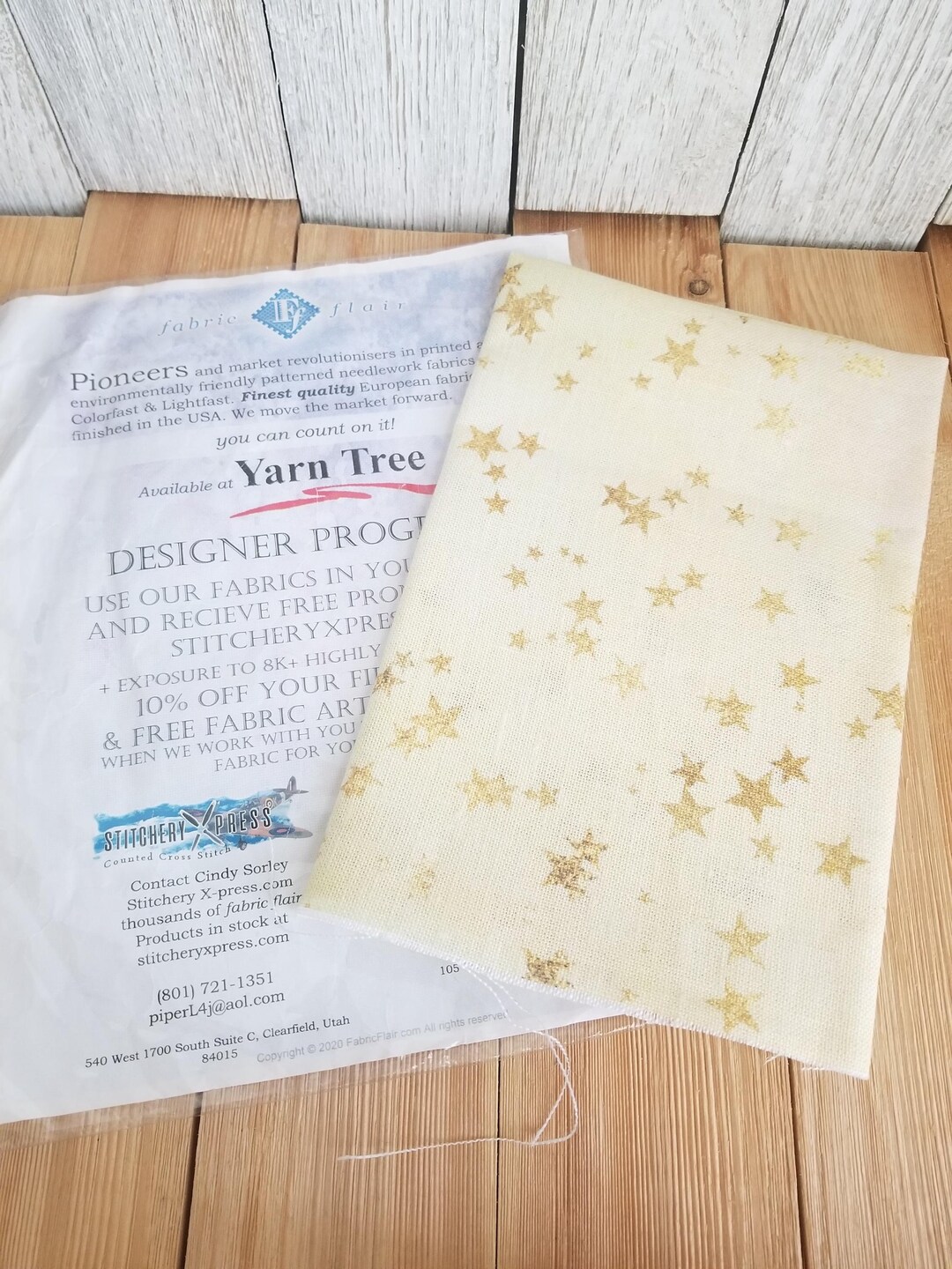 Fabric Flair 32 Count 18" X 26" Buttermilk Watercolor Dreams Printed ...