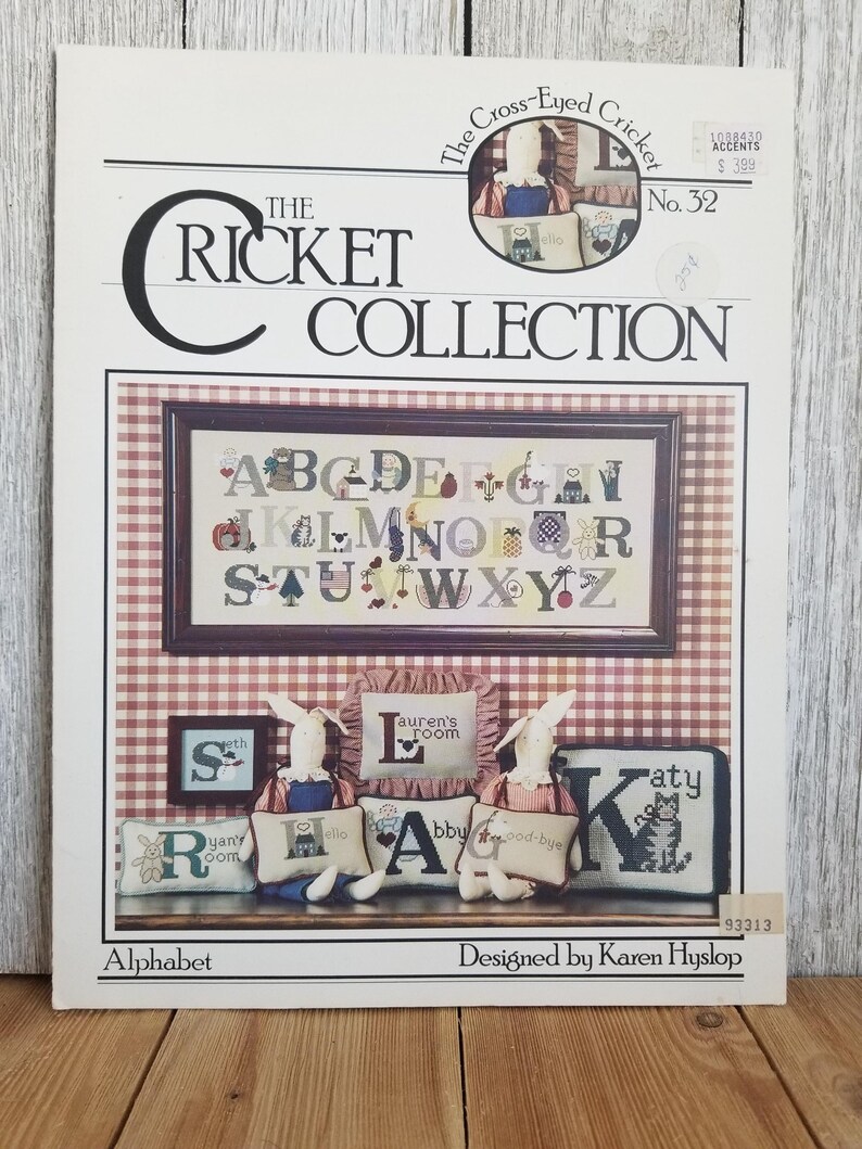 The Cricket Collection Cross Stitch Pattern Choose Your Design - Etsy
