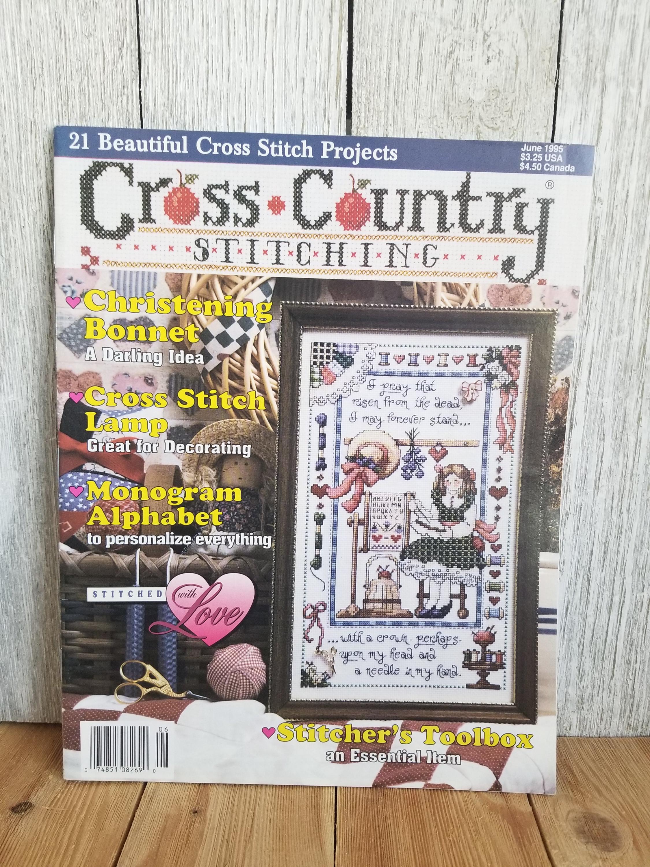 Cross Country Stitching Magazine Cross Stitch Pattern Choose Your Book ...