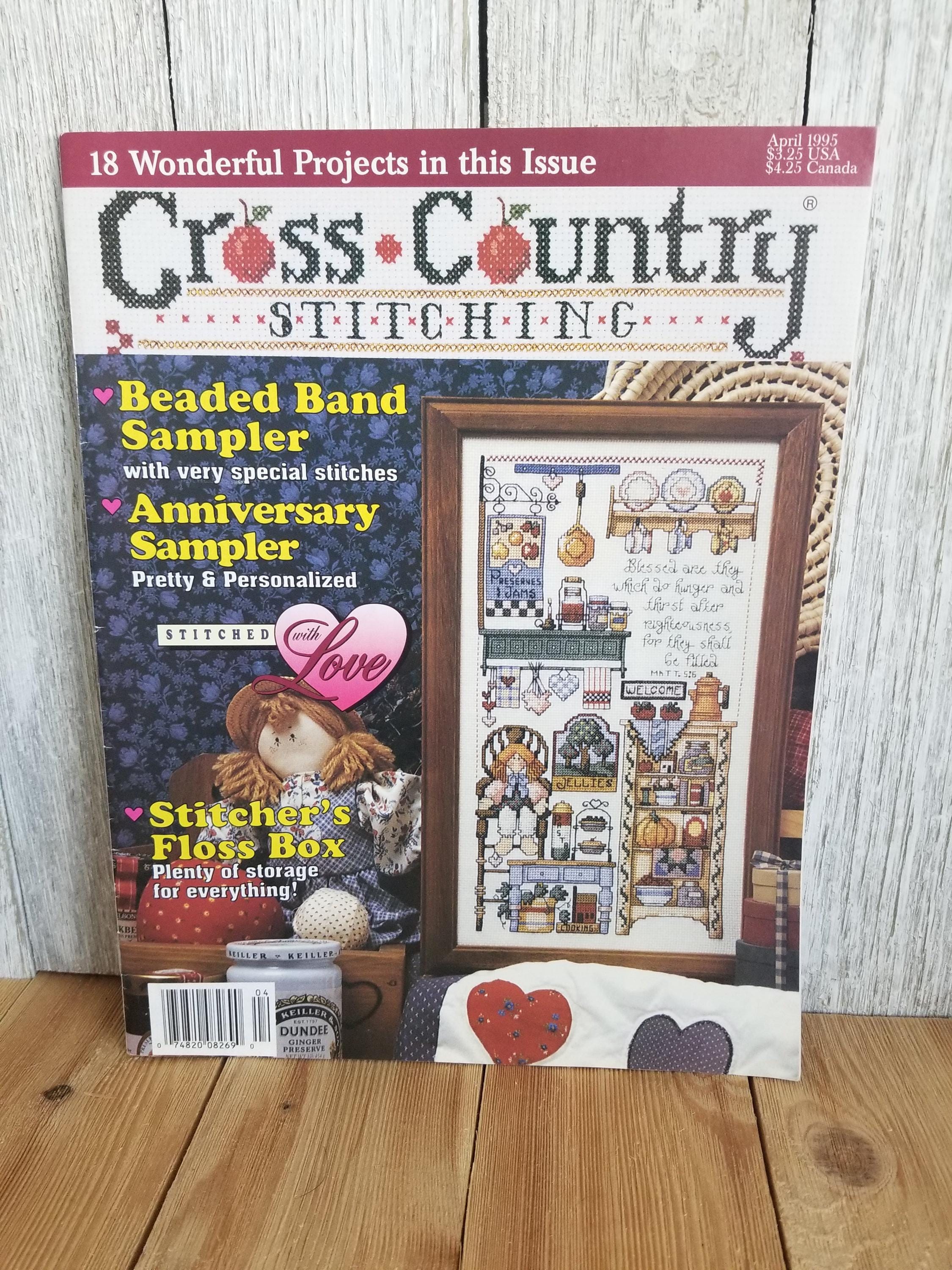Cross Country Stitching Magazine Cross Stitch Pattern Choose Your Book ...