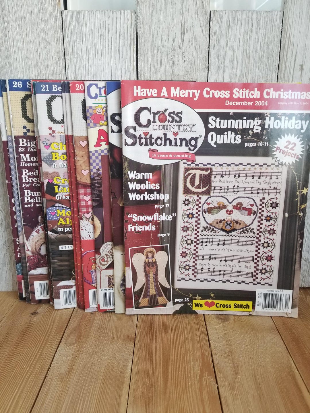 Cross Country Stitching Magazine Cross Stitch Pattern Choose Your Book ...