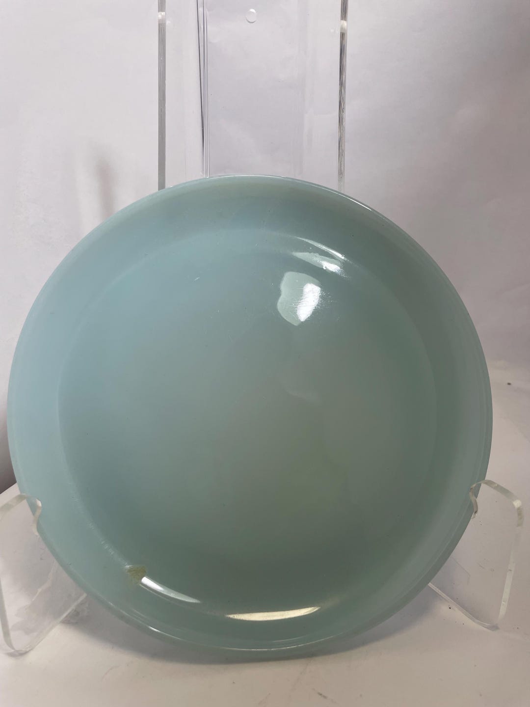 Vintage Fire King Dessert Plate Turquoise - Etsy